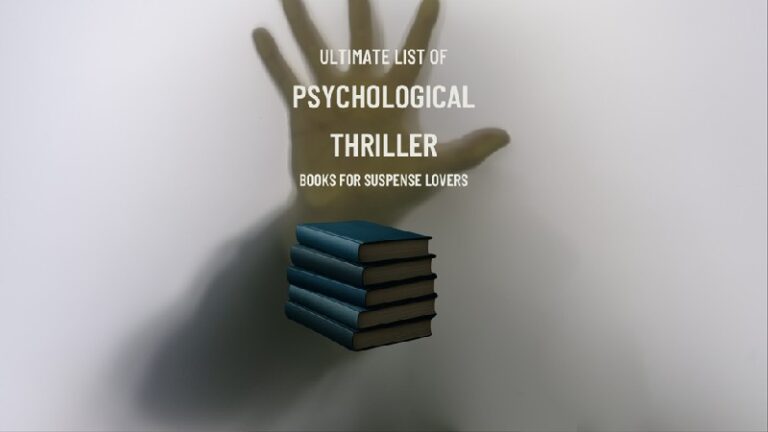 Ultimate List of Psychological Thriller Books for Suspense Lovers - IOCMKT
