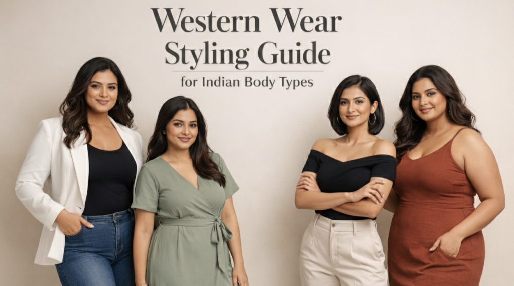 Western Wear Styling Guide for Indian Body Types - IOCMKT
